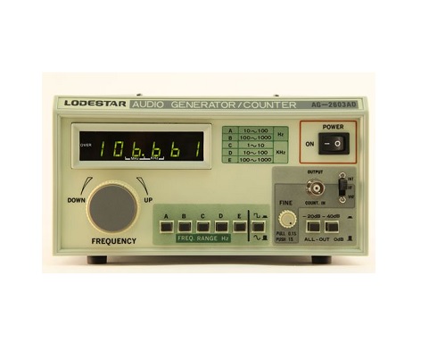 Audio Generator / CounterModel : AG-2603AD | Advancom Electronics