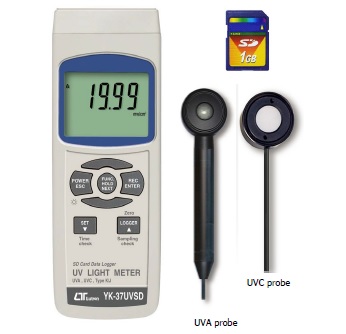 UVA, UVC Light MeterYK-37UVSD | Advancom Electronics