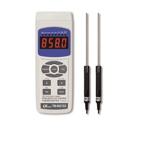 Two Channels PT100 Precision ThermometerModel: TM-9027SD | Advancom Electronics