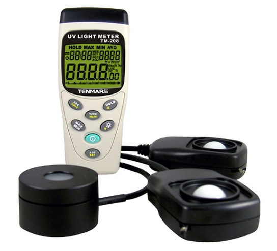 Solar, UVA & Light Meter (3 in 1)Model: TM-208 | Advancom Electronics
