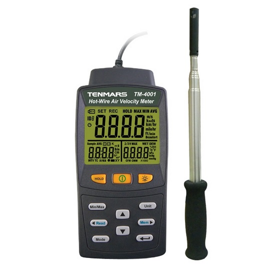 Hot Wire AnemometerModel: TM-4001 / TM-4002 | Advancom Electronics