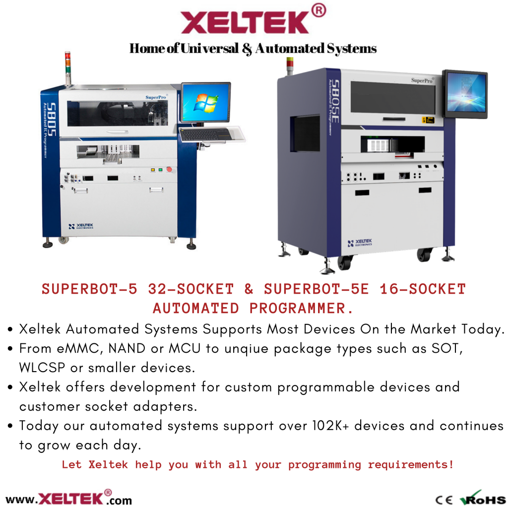 Automated IC Programmer SuperBot-5e