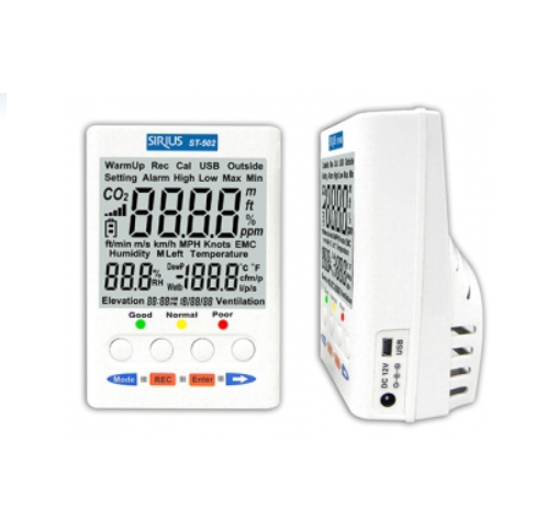 Desktop Indoor Air Quality (IAQ) MonitorModel ST-502 | Advancom Electronics