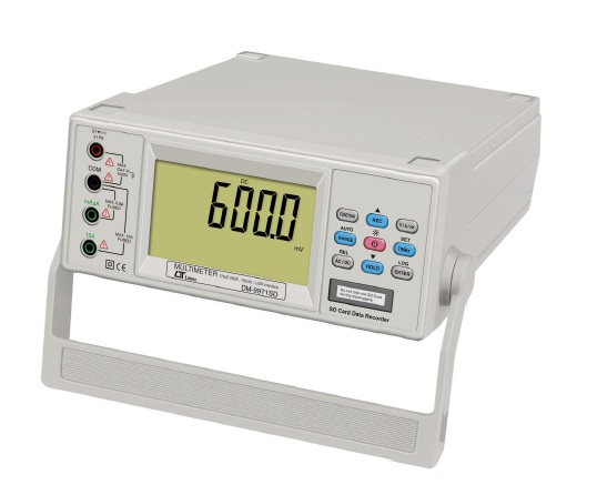 Bench Type Digital Multimeter DM-9971SD. SD Card real time data recorder
