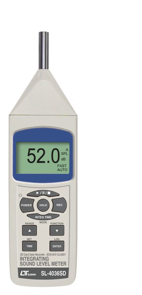 Lutron Class 1 Integrating Sound Level Meter Recorder SL-4036SD
